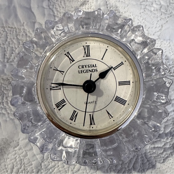 Crystal Legends | Wall Decor | Crystal Legends Desk Quartz Clock ...